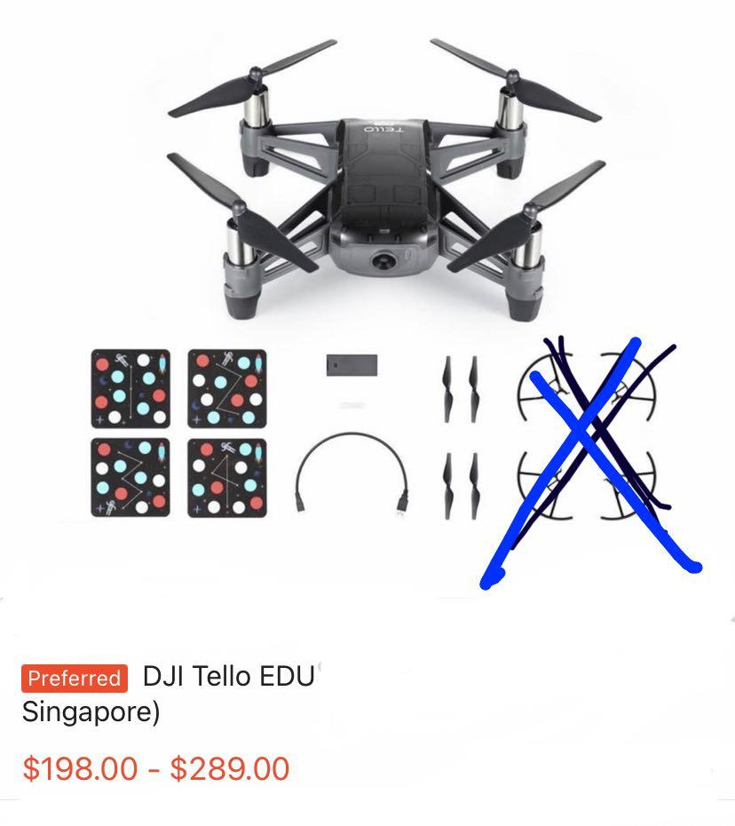 TELLO DRONE, Photography, Drones on Carousell