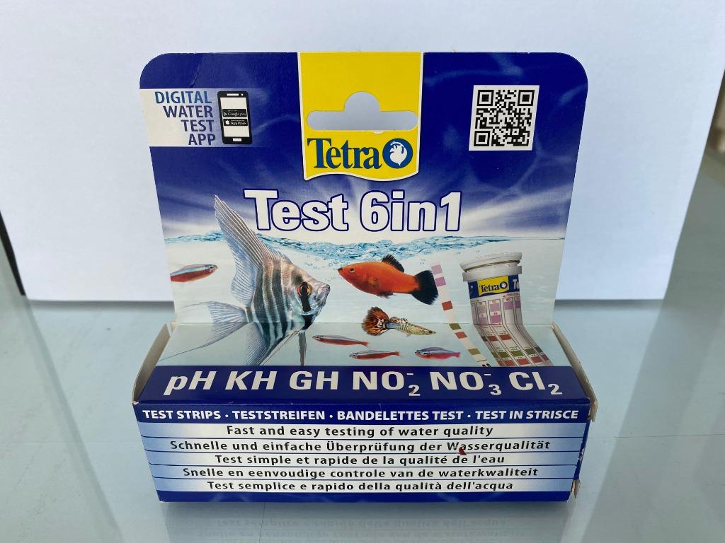 Tetra 6-in-1 test strip, Pet Supplies, Homes & Other Pet Accessories on ...