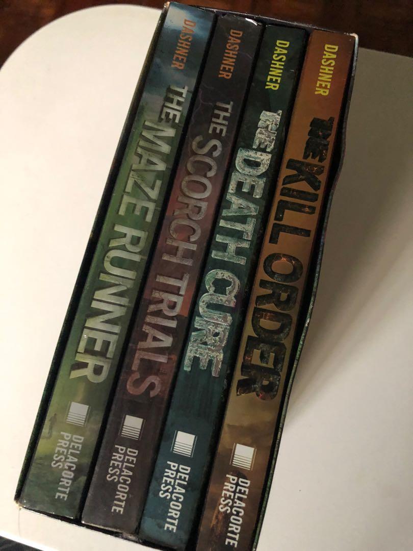 The Maze Runner Book Series 4 books set, Hobbies & Toys, Books ...