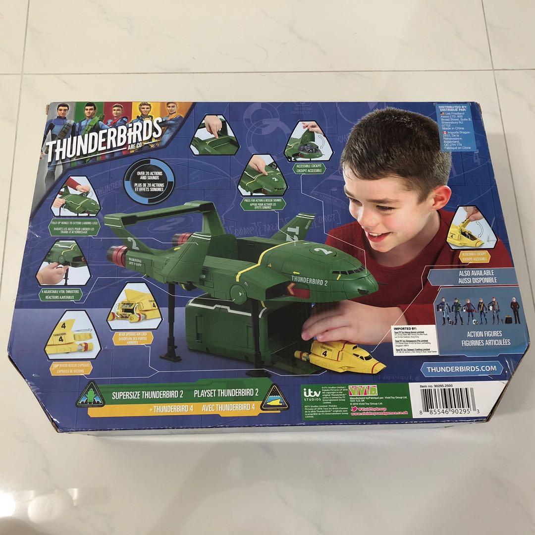 Supersize Thunderbird 2 Playset Thunderbirds Are Go, Hobbies & Toys ...