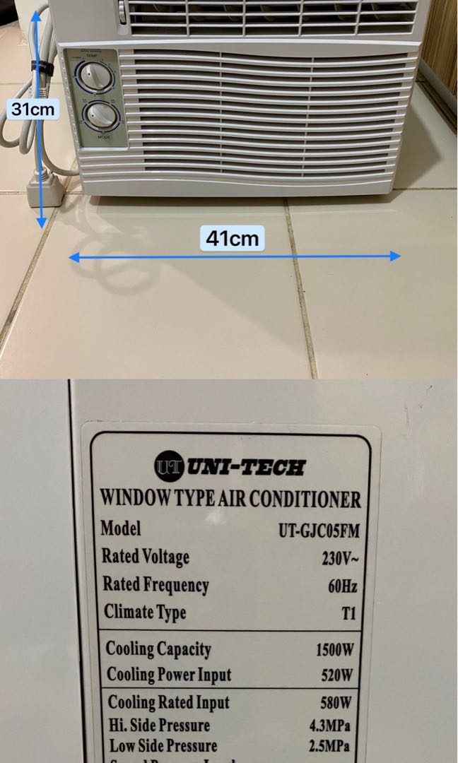 Uni-tech aircon, TV & Home Appliances, Air Conditioning and Heating on ...