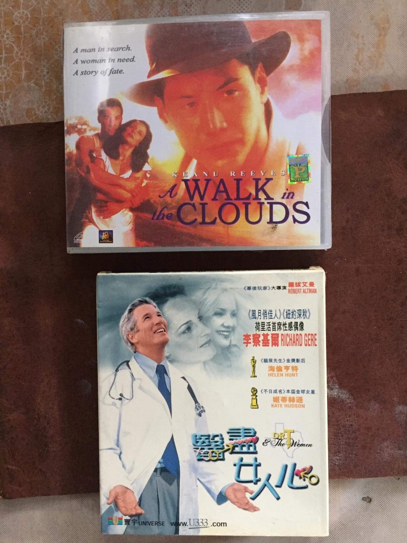 Vcd A Walk in the Clouds and Dr. T and the Women, Hobbies & Toys, Music ...