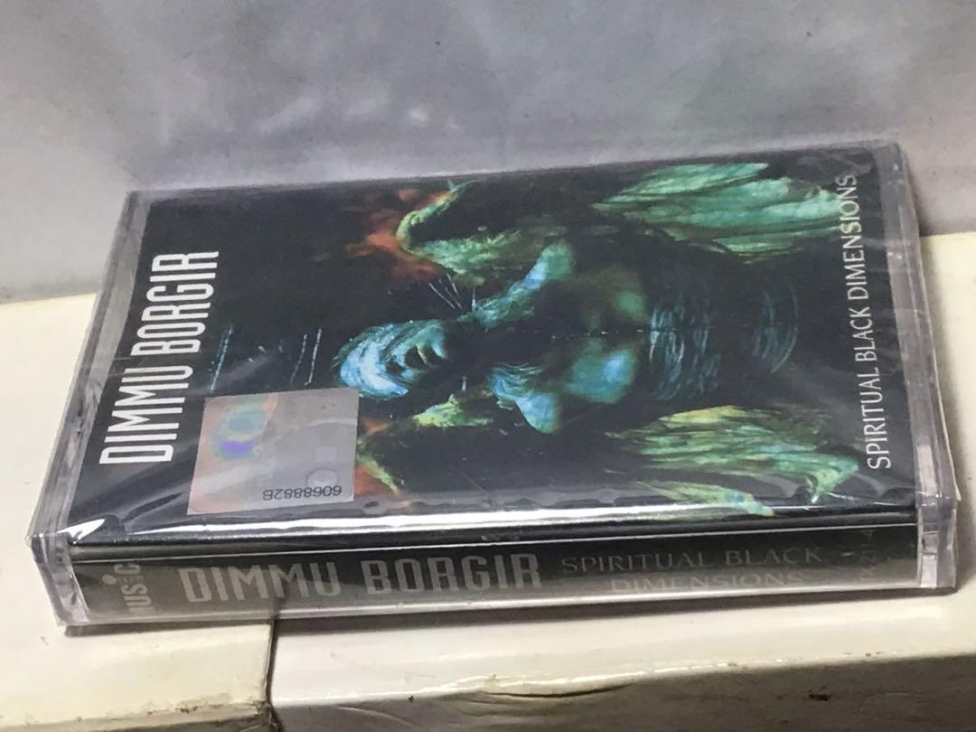 VINTAGE CASSETTE TAPE Dimmu Borgir- Spiritual Black Dimensions OOP ...