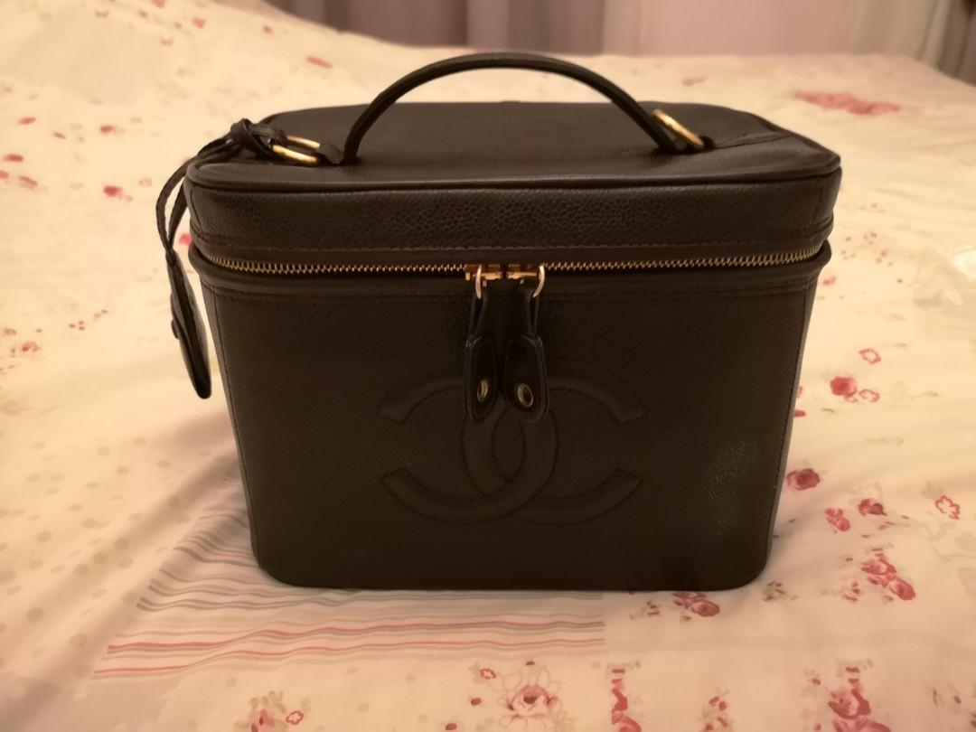 Vintage chanel train case, Luxury, Bags & Wallets on Carousell
