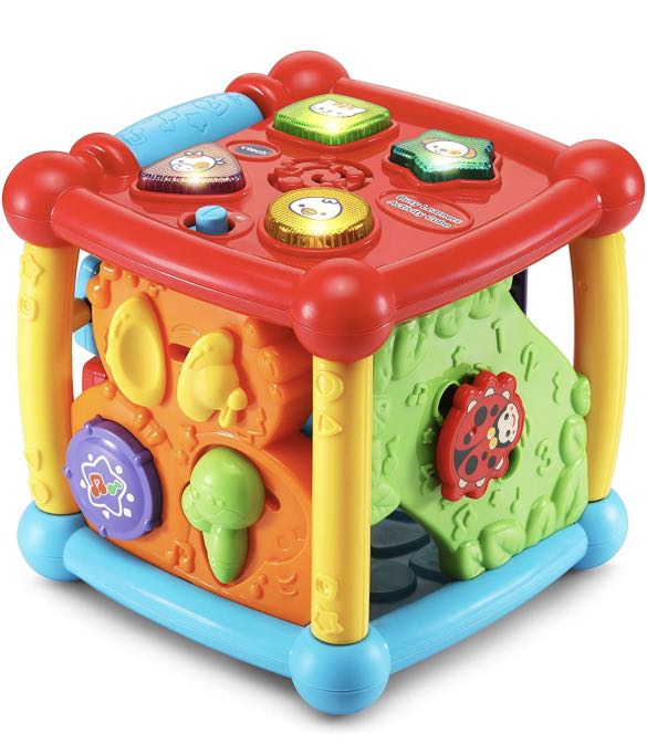 Vtech Busy Learner Activity Cube, Babies & Kids, Infant Playtime on ...