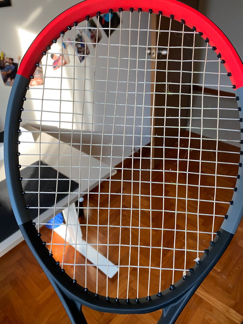 Wilson Clash Tour 100, Sports Equipment, Sports & Games, Racket & Ball ...