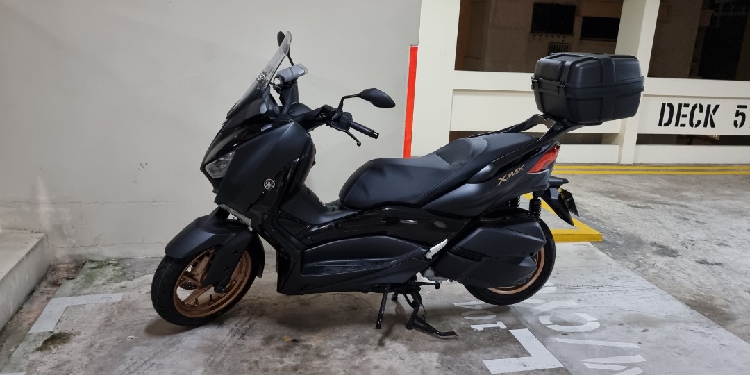 Xmax rack and box, Motorcycles, Motorcycle Accessories on Carousell