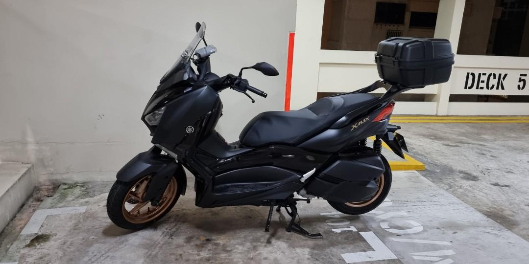 Xmax rack and box, Motorcycles, Motorcycle Accessories on Carousell