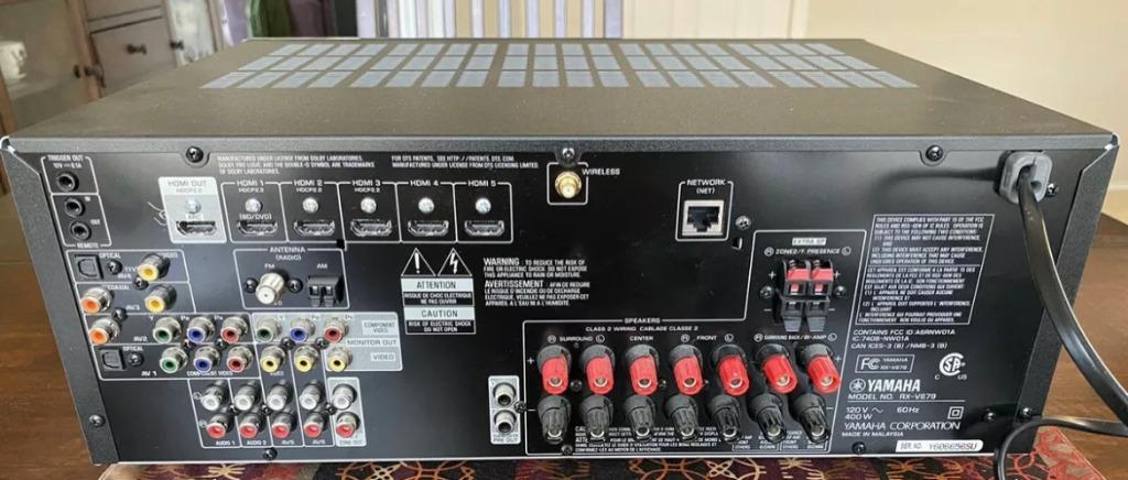 Yamaha RX-V679 AV Receiver, Audio, Other Audio Equipment on Carousell