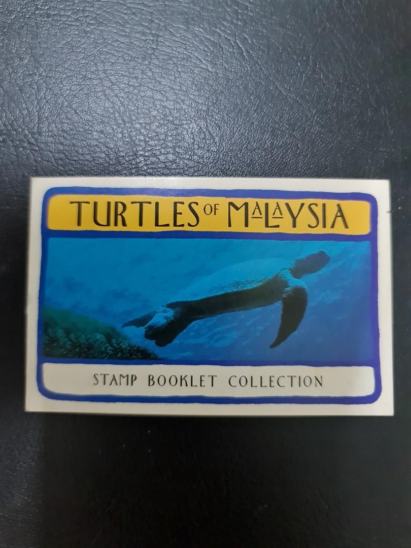1995 Malaysia Marine Life Sea Turtles Stamps Booklet (rare), Hobbies ...