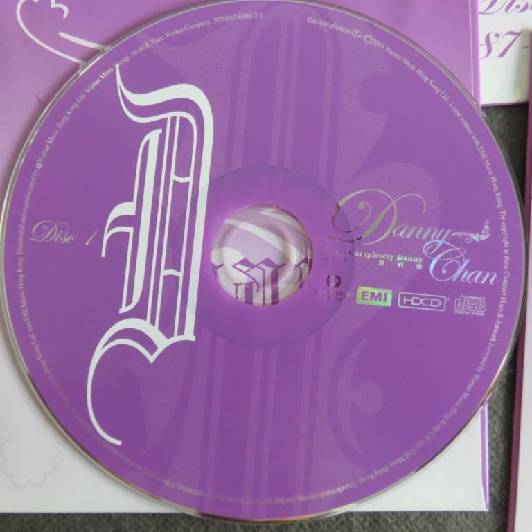 完全． 陳百強 danny chan 精選 五 CD box set (03年 紙盒版) 戀愛預告, 漣漪, 眼淚為你流, 喝采, 孤雁 ...