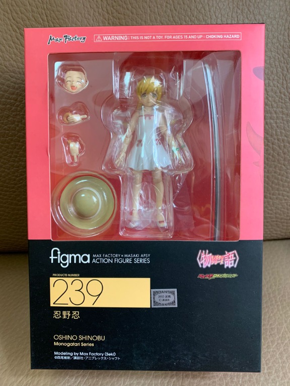 (已開, 無Display) Figma 239偽物語 忍野忍, 興趣及遊戲, 玩具 & 遊戲類 - Carousell