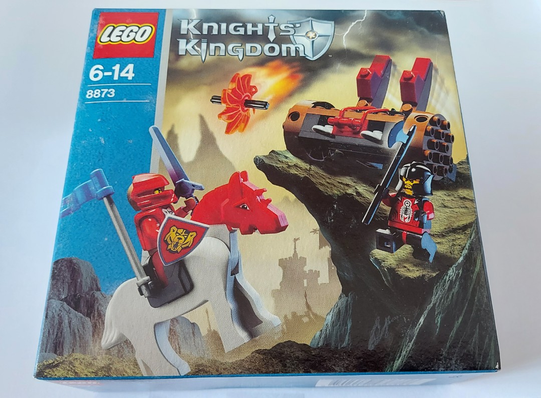 全新未開盒 Lego 8873 Fireball Catapult Castle 武士系列 (2005年出産), 興趣及遊戲, 玩具 & 遊戲 ...