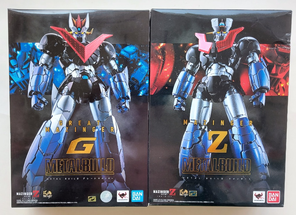 (日版) Metal Build Infinity Mazinger Z & Great Mazinger 鐵甲萬能俠1, 2號 Movie ...