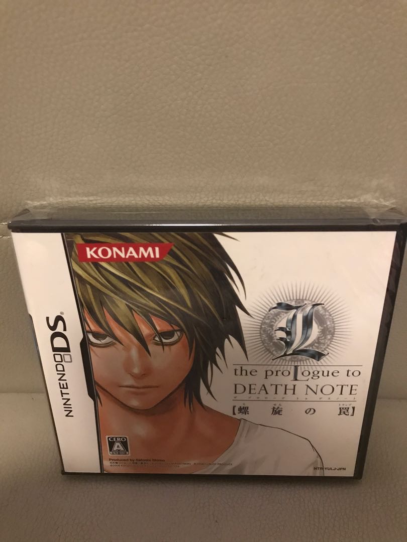全新 Nds 死亡筆記 The pro Logue to Death Note, 電子遊戲, 電子遊戲, Nintendo 任天堂 ...