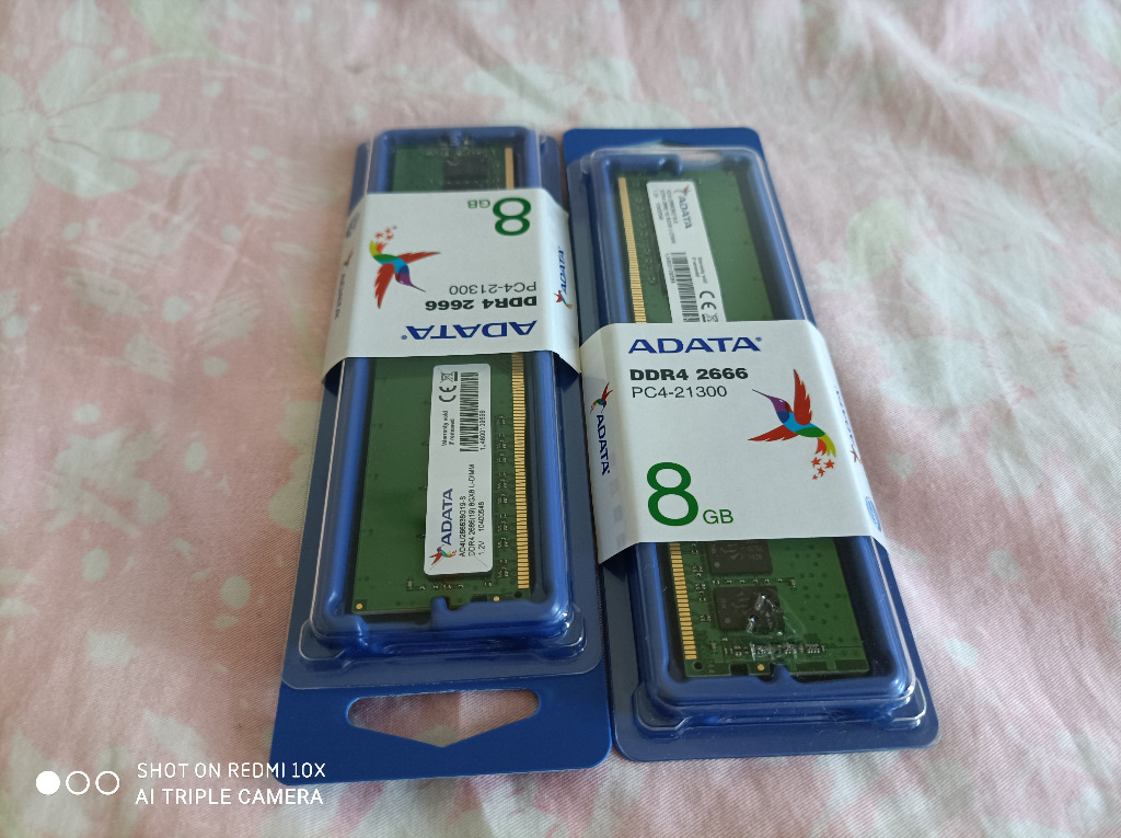 全新Adata DDR4 2666 8gb*2 台式電腦主機Ram, 電腦＆科技, 桌上電腦 - Carousell