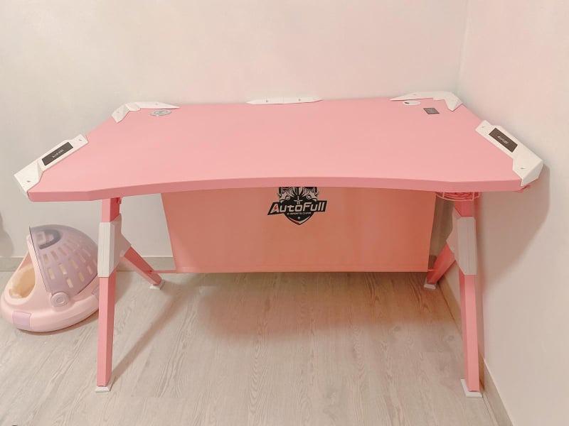 Autofull Pink Gaming Table, Computers & Tech, Desktops on Carousell
