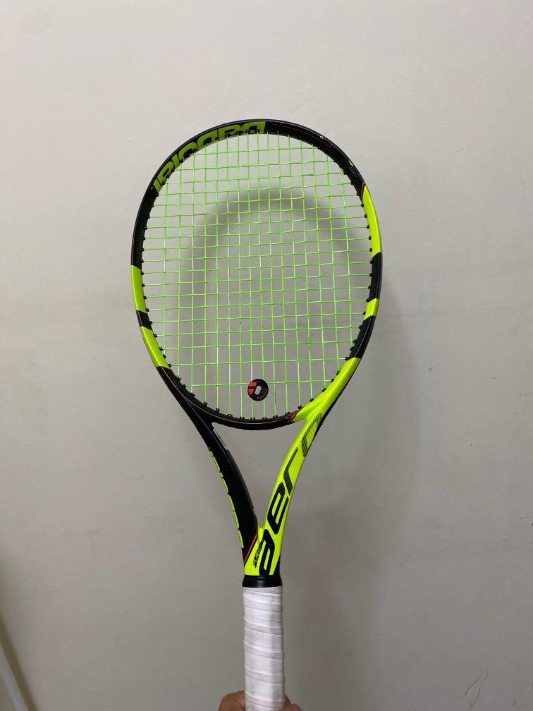 Babolat Pure Aero Tour Tennis Racket (L2), Sports Equipment, Sports ...