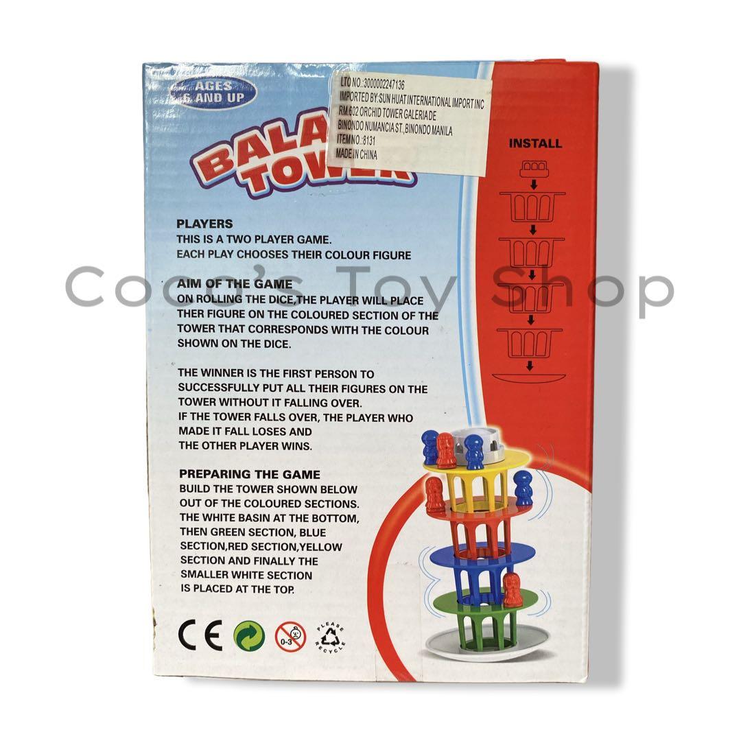 Balance tower game set, Hobbies & Toys, Toys & Games on Carousell