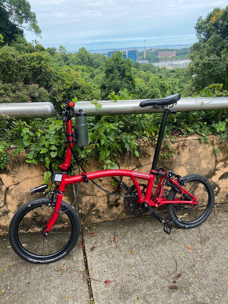 Brompton House Red 2020, Sports Equipment, Bicycles & Parts, Bicycles ...