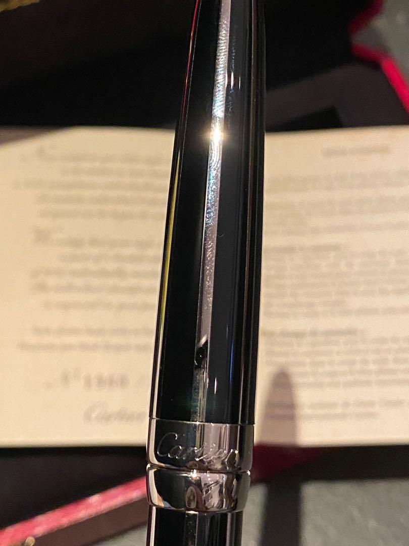 Cartier calligraphy limited edition fountain pen #1960/2000, 興趣及遊戲, 手作 ...