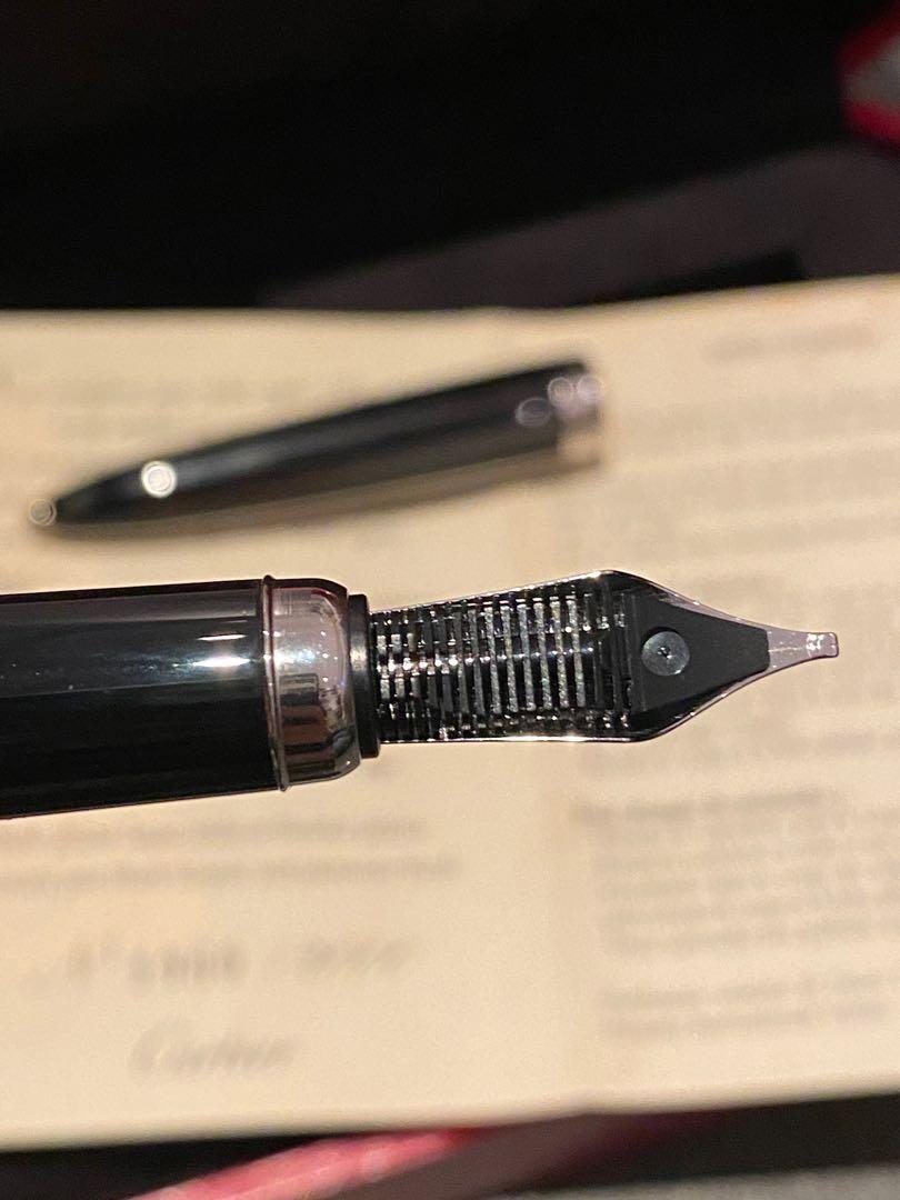 Cartier calligraphy limited edition fountain pen #1960/2000, 興趣及遊戲, 手作 ...