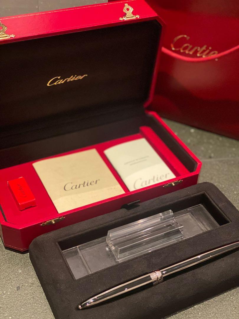 Cartier calligraphy limited edition fountain pen #1960/2000, 興趣及遊戲, 手作 ...