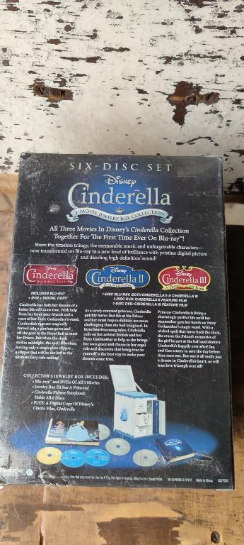 Cinderella Trilogy with Limited Edition Collectible Jewelry Box ...