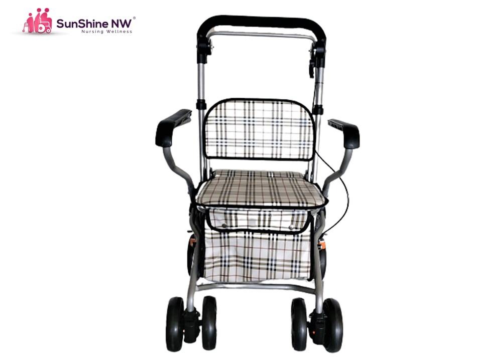 Promotion Sale! Compact Foldable Light Weight Shopping Cart Trolley ...
