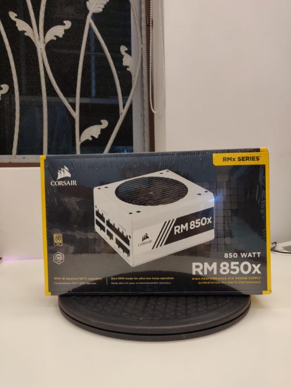 (RMA )Corsair RM850x Series Fully Modular Power Supplies White ...