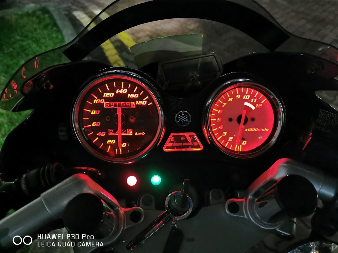 Customise of rxz meter, Motorcycles, Motorcycle Accessories on Carousell