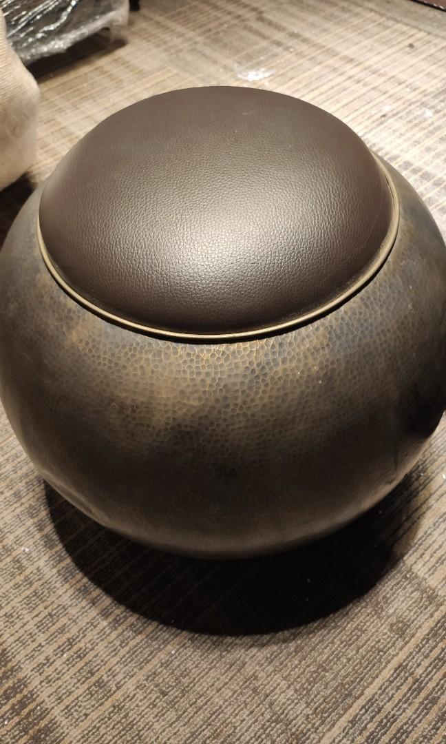 Designer Copper drum stiol, Furniture & Home Living, Furniture, Chairs ...