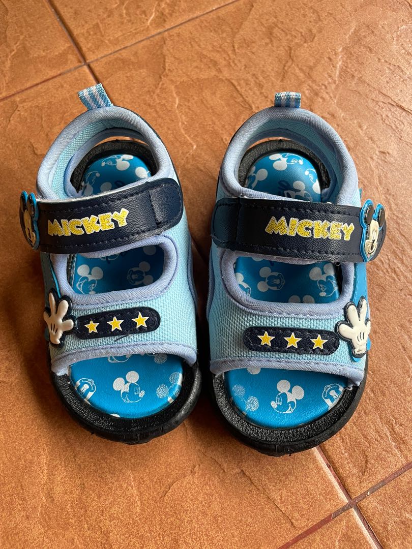 Disney Mickey Mouse sandals, Babies & Kids, Babies & Kids Fashion on ...