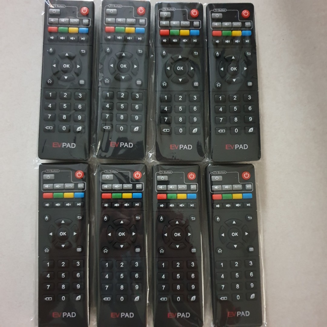 EVpad remote control, TV & Home Appliances, TV & Entertainment, TV ...