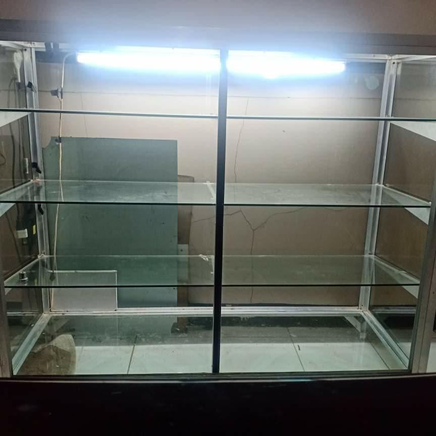 Glass Cabinet / Estante, Furniture & Home Living, Office Furniture ...