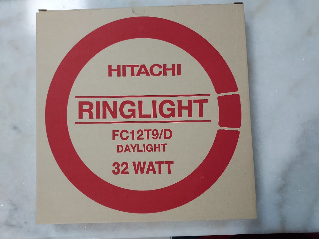 Hitachi Ring Light FC12T9/D - Daylight 32 Watt, Furniture & Home Living ...