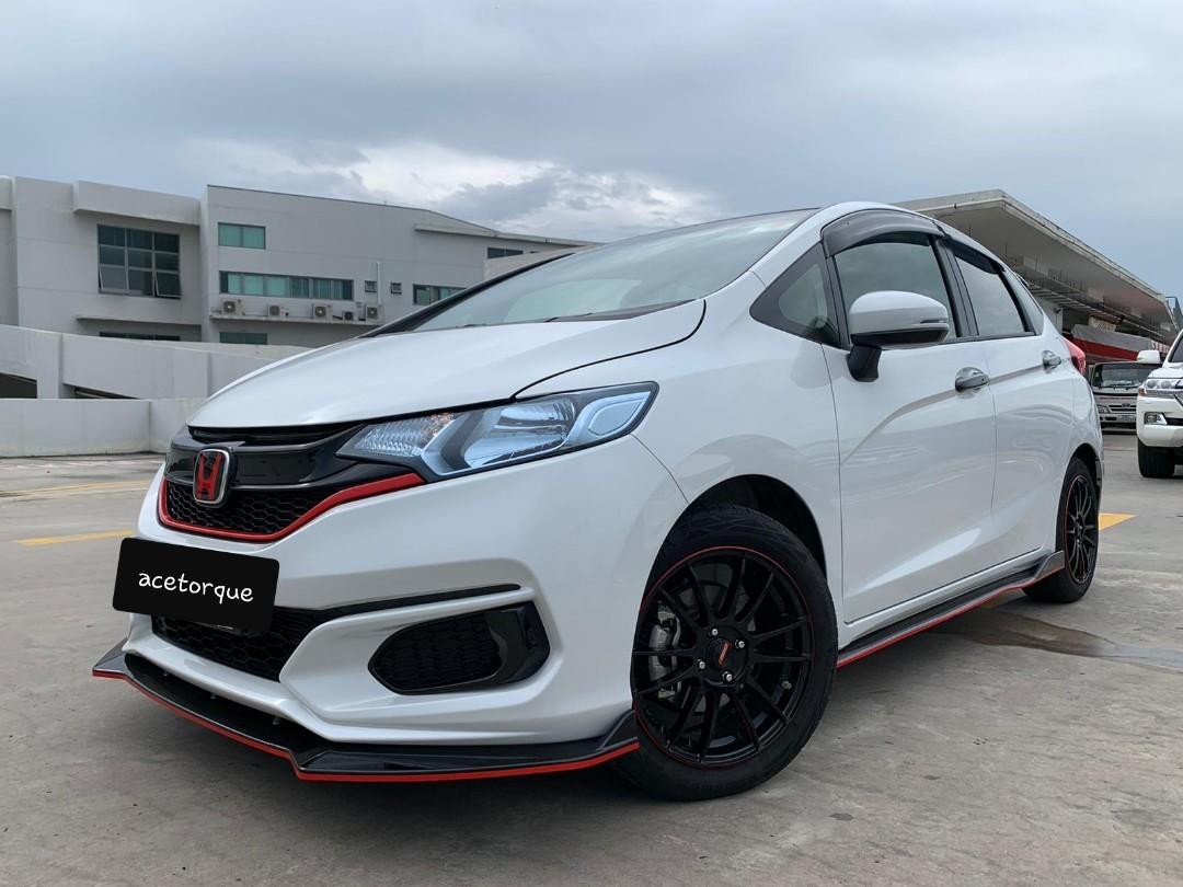Honda Fit GK GP RS Side Skirts, Car Accessories, Accessories on Carousell
