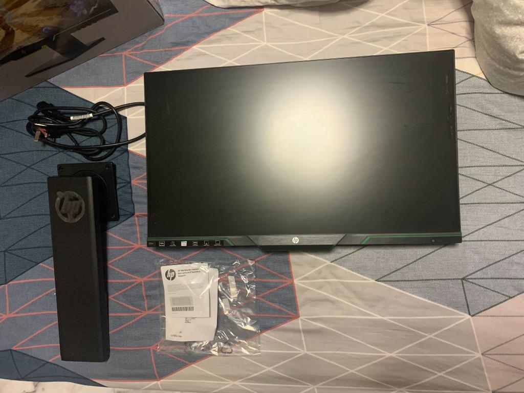 HP 25x 62.23 cm (24.5 in ) Full-HD Gaming Monitor,144Hz, 1ms Response ...