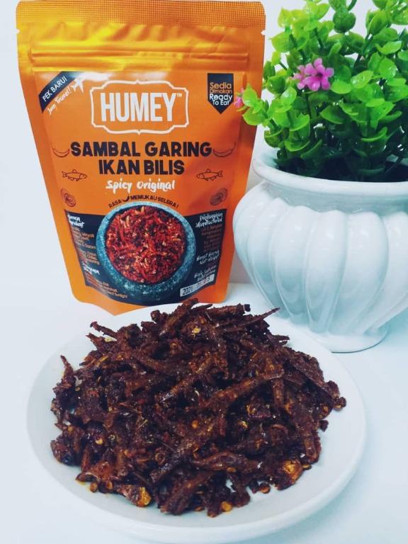 Humey - Sambal Ikan Bilis - Spicy Original - 230g, Food & Drinks, Packaged & Instant Food on ...