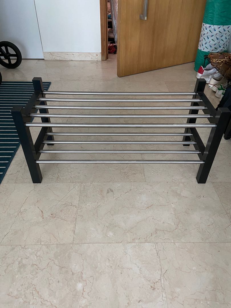 IKEA Shoe Rack TJUSIG, Furniture & Home Living, Home Improvement ...