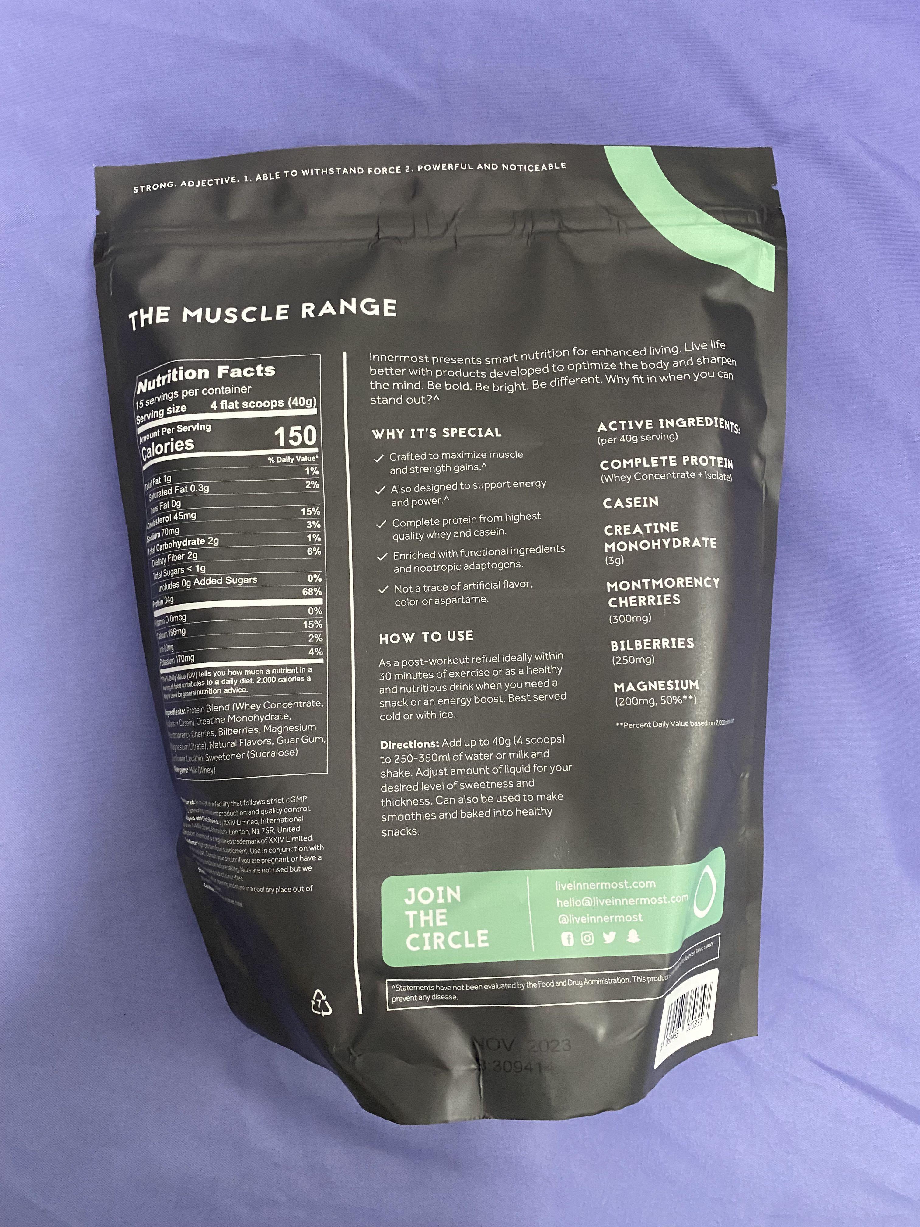 Innermost (The Strong Protein) 600g, Health & Nutrition, Health ...