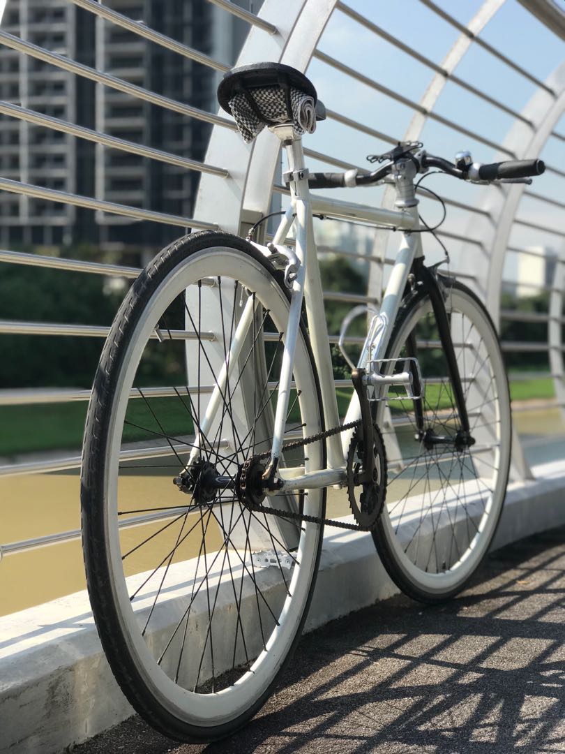 Japanese model Fixie with Front/Rear Brakes, Sports Equipment, Bicycles ...