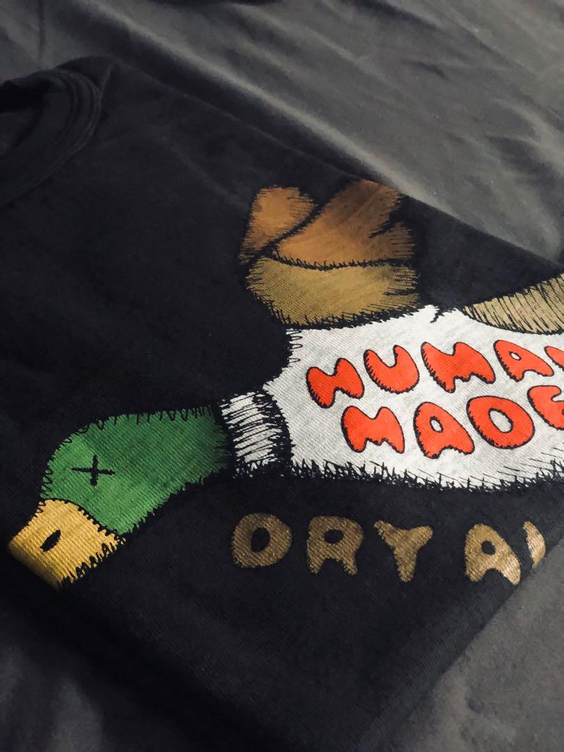 Kaws human made duck tee, Men's Fashion, Tops & Sets, Tshirts & Polo ...