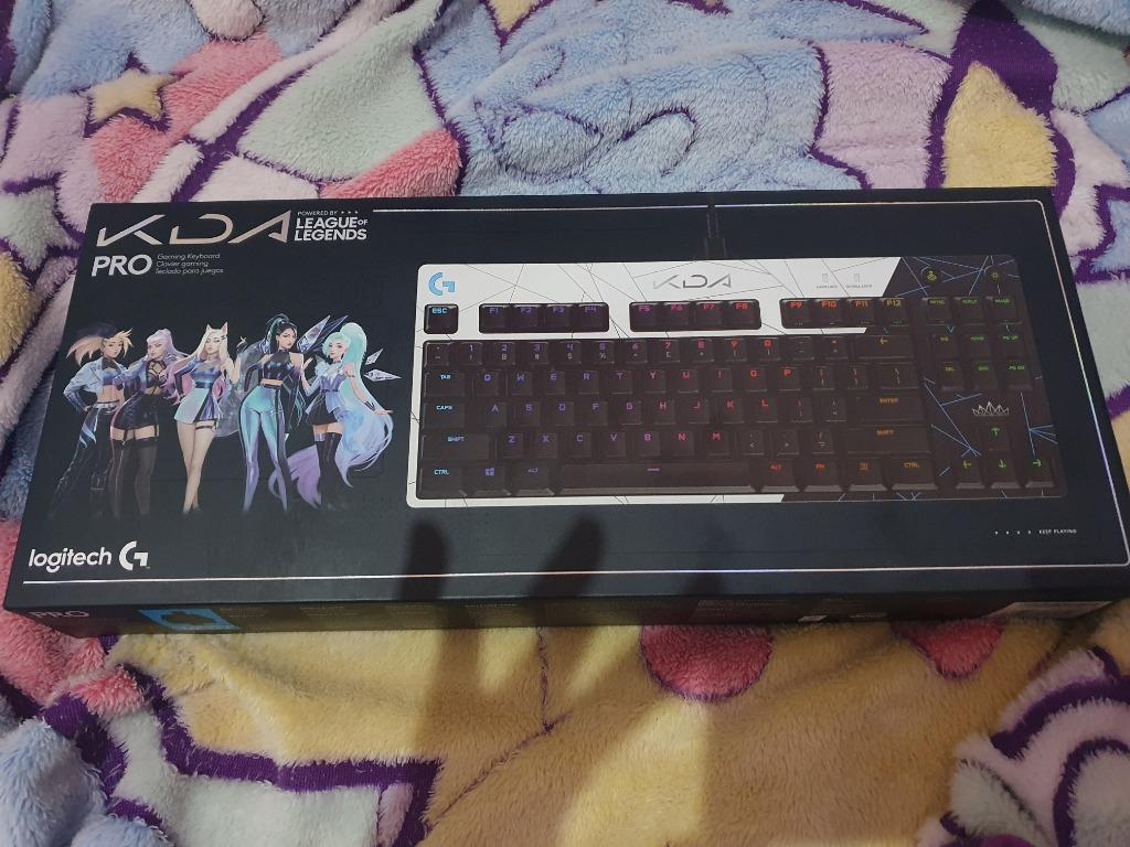 KDA LOGITECH PRO GAMING KEYBOARD, Computers & Tech, Parts & Accessories ...