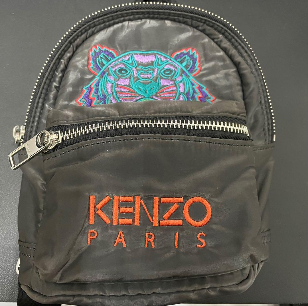 Kenzo Mini canvas Kampus Tiger bacjpack, Women's Fashion, Bags ...