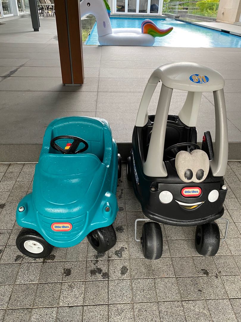 Kids Little Tikes Tykes Cars coupe car and open top car, Babies & Kids ...