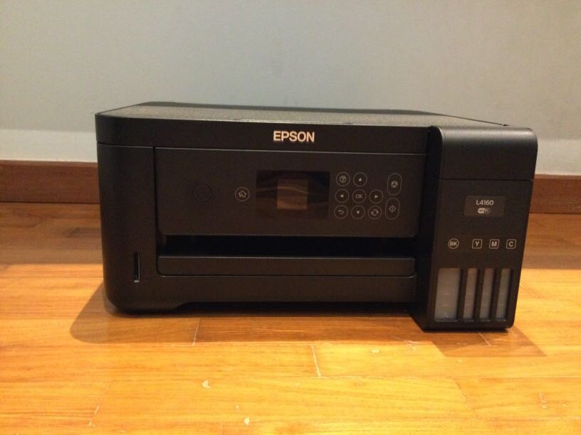 Epson L4160 inkjet COLOUR WITH scanner , Computers & Tech, Printers ...