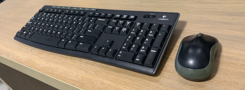 Logitech K270 Wireless Keyboard and M185 Wireless Mouse, Computers ...