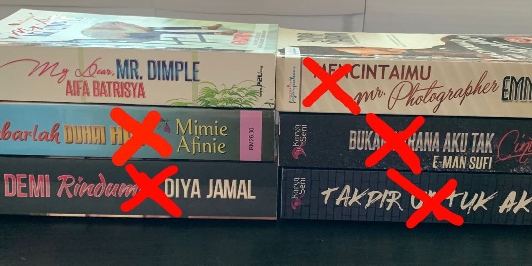 Malay Novels Novel Melayu 3 Hobbies And Toys Books And Magazines