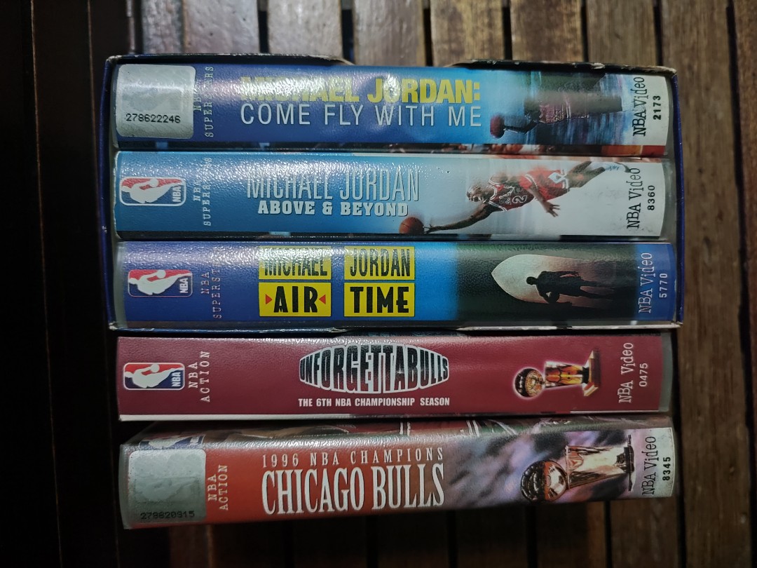 Michael Jordan Collection VHS TAPES, Hobbies & Toys, Memorabilia ...